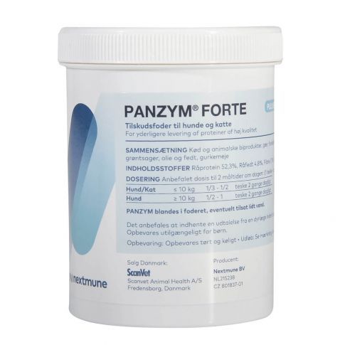 Panzym pulver 200 g | Støtter pankreas hos hunde og katte - MyVetShop