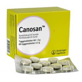 Canosan tabletter til hund 60 stk | Hjælper hunden bevægelse - MyVetShop