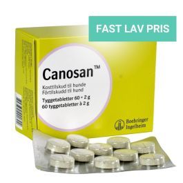 Canosan tabletter til hund 60 stk | Hjælper hunden bevægelse - MyVetShop